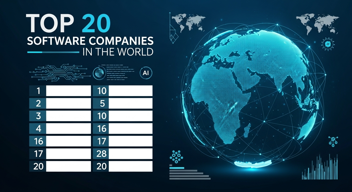 Top 20 Software Companies in the World
